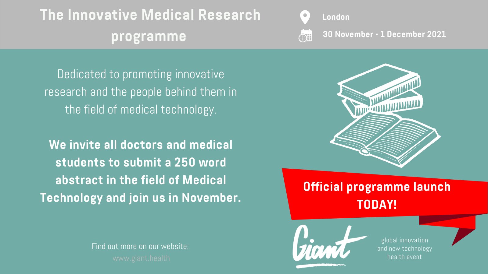Title: GIANT Health Announces Launch of New International Innovative ...